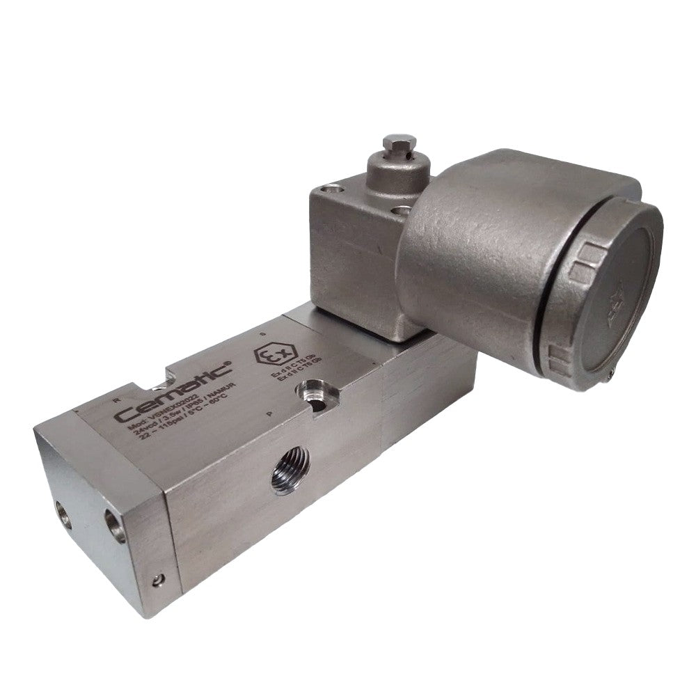 Válvula Direccional | Neumática 3/2 | Simple | NAMUR | Ex-Proof – Cematic