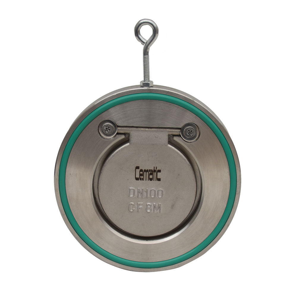 Válvula Check Wafer tipo Columpio Acero Inoxidable 316 Asiento Viton – Cematic